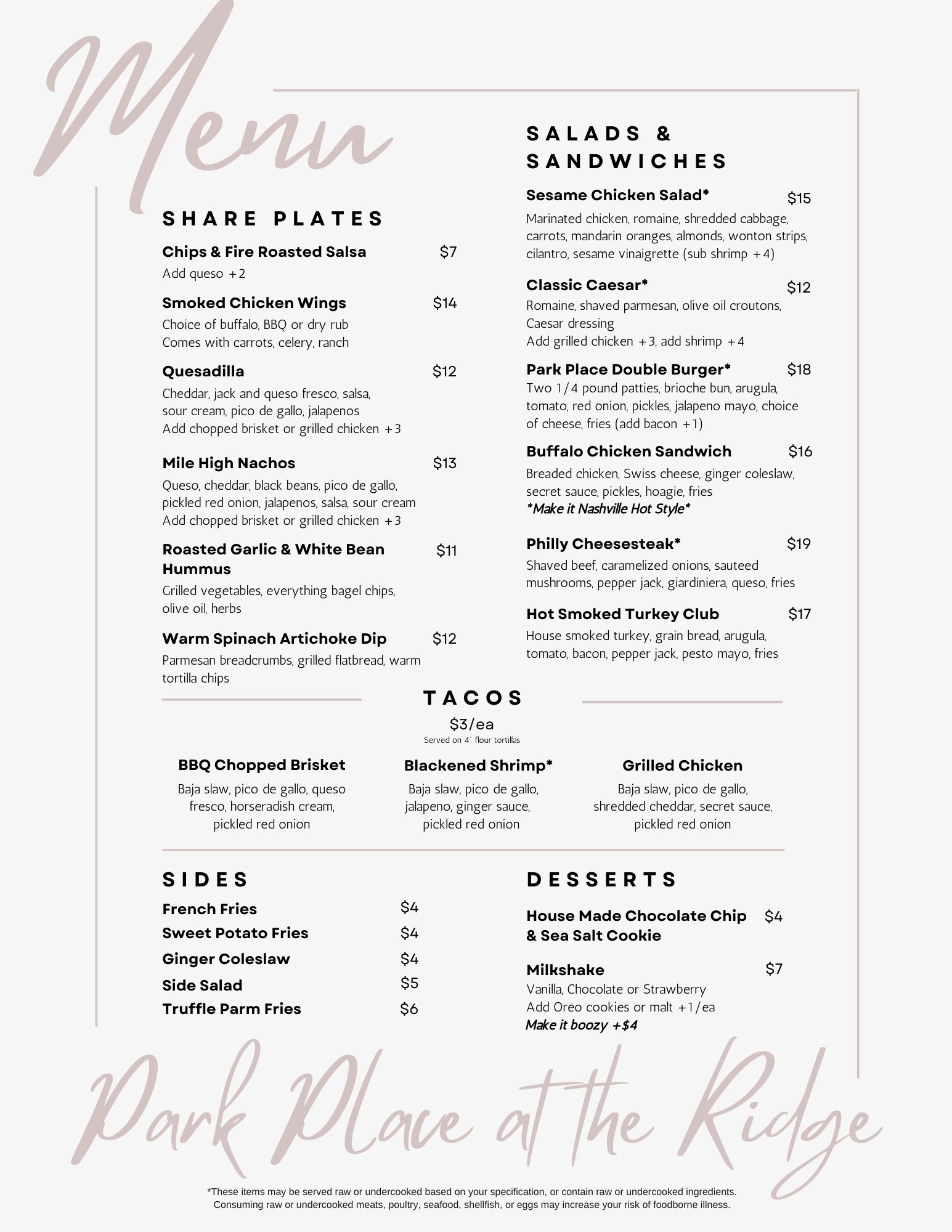 Park Place - The Ridge At Castle Pines North